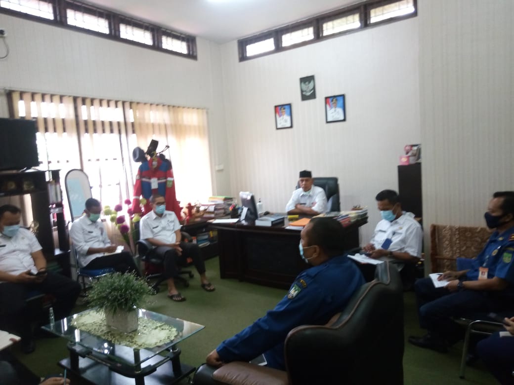 Giat Dinas Damkar hari ini Rapat Pejabat Esselon di Lingkungan Dinas ...