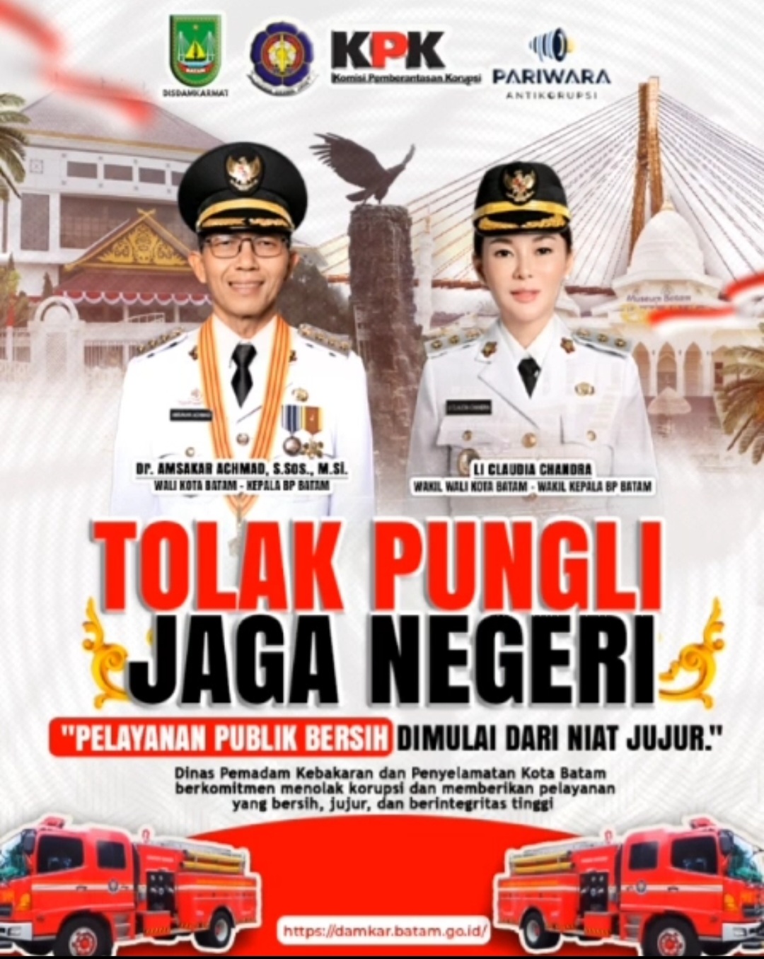 DISDAMKARMAT KOTA BATAM [TOLAK PUNGLI JAGA NEGERI] • DINAS PEMADAM ...